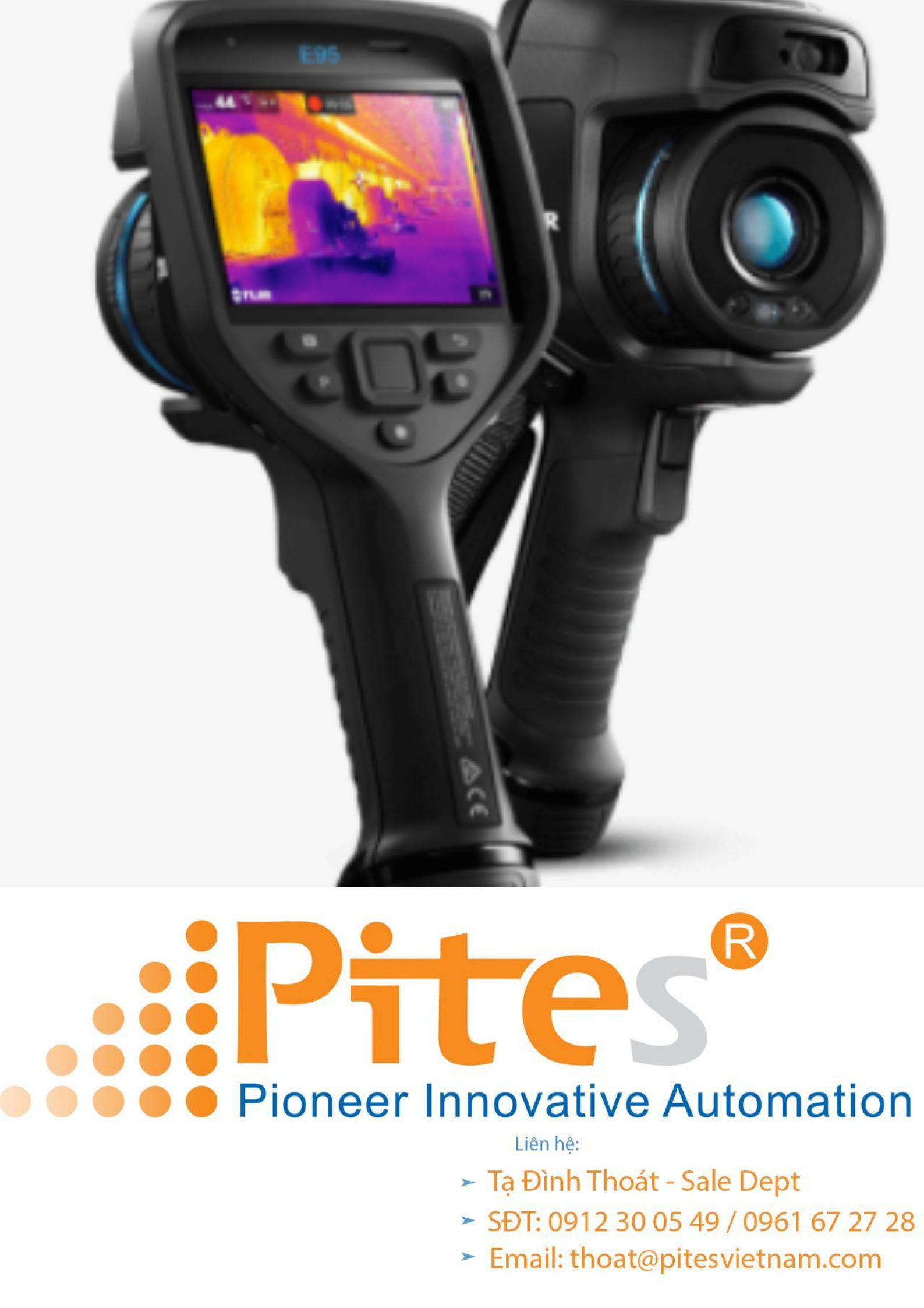 FLIR E95 ADVANCED THERMAL CAMERA Camera E95 24° MÁY ẢNH NHIỆT NÂNG CAO ...