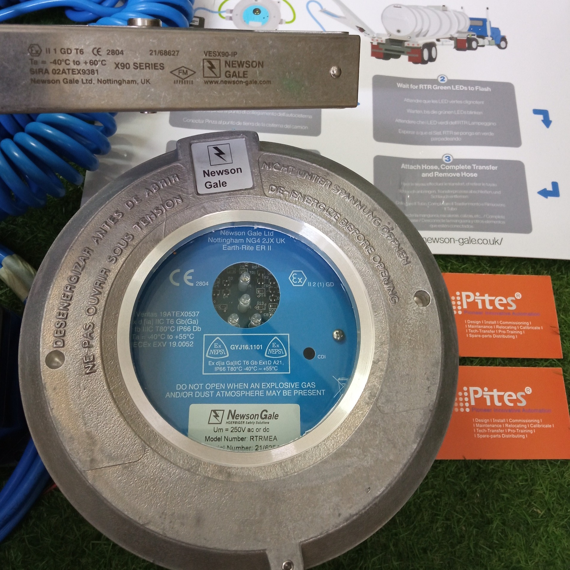 RTRMEA1A3A Newson Gale - Earth-Rite ®RTR ATEX Static Ground System ...